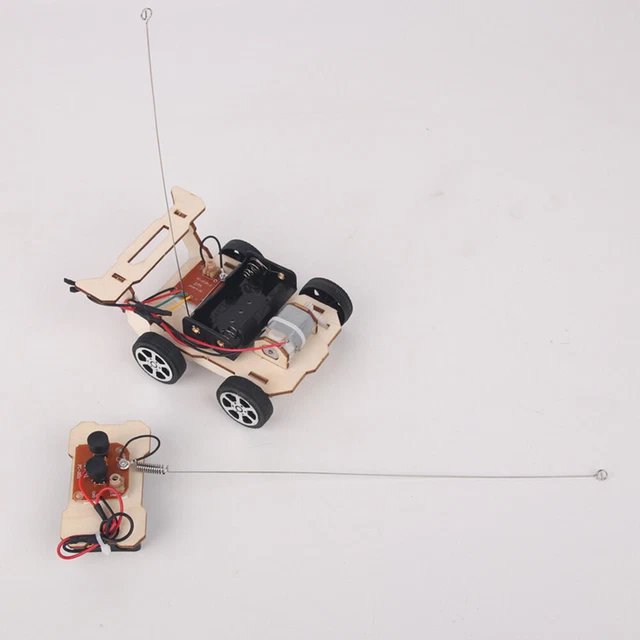 DIY RC CAR Physics Experiment Learning Practical Skills Education Toy ...