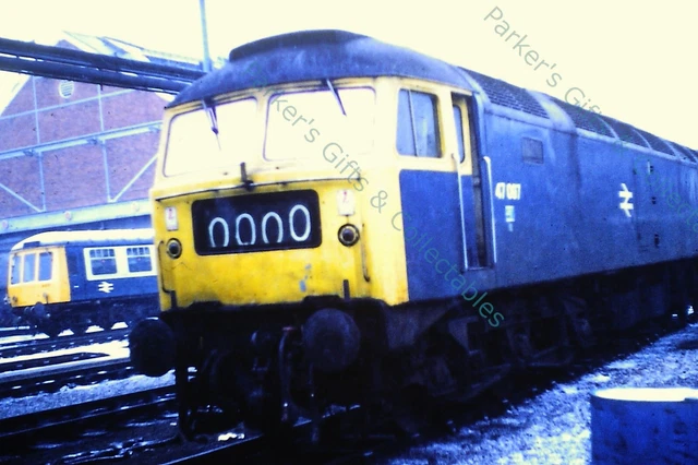ORIGINAL 35MM RAILWAY Slide Locomotive Class 47097 Bristol (942B10) £2. ...