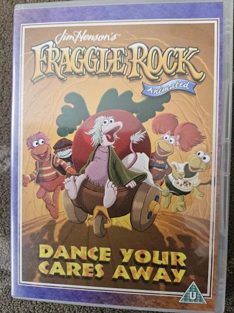 FRAGGLE ROCK ANIMATED Dance Your Cares Away Dvd Jim Henson Cartoon £11. ...