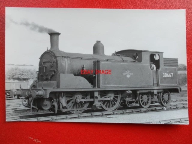 PHOTO SR Ex Lswr M7 Class Loco No 30667 £3.00 - PicClick UK