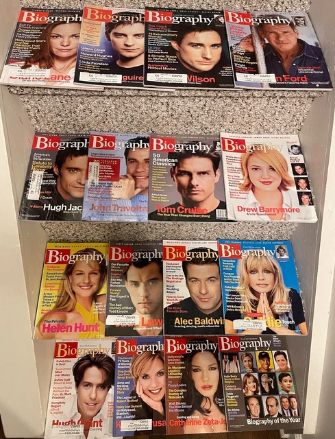 BIOGRAPHY MAGAZINE BACK Issues July 2000-September 2003 You Pick One ...