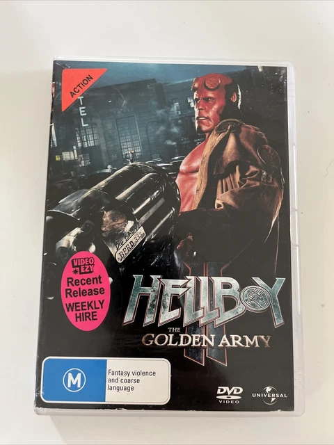 HELLBOY II: THE Golden Army (DVD, 2008) Region 4 PAL $3.83 - PicClick AU