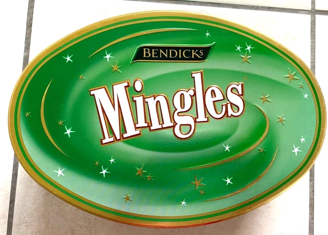 RARE DISCONTINUED BENDICKS Mingles Mint Chocolates Collectable Tin ...