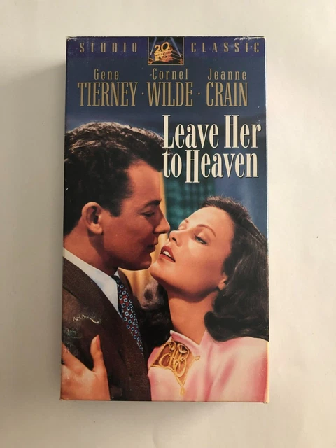 LEAVE HER TO Heaven Vhs Gene Tierney, Jeanne Crain Studio Classics £7. ...