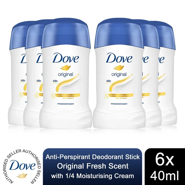 DOVE AP STICK Deo Original with ? Moisturising Cream 48h Fresh ...