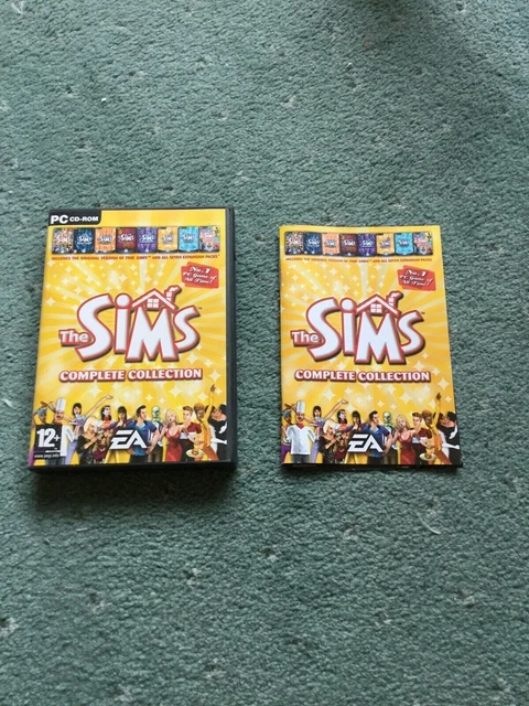 THE SIMS COMPLETE Collection (Pc) (Fully Complete With Original Paper ...