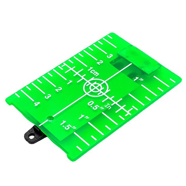 PLASTIC LASE TARGET Card Plate For Green Red Lase Level Plate Laser ...