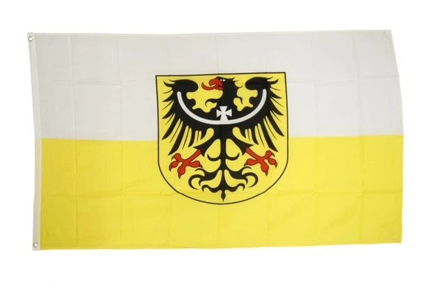DRAPEAU BASSE-SILÉSIE DRAPEAU Basse-Silésie 90 x 150 cm EUR 6,49 - PicClick FR