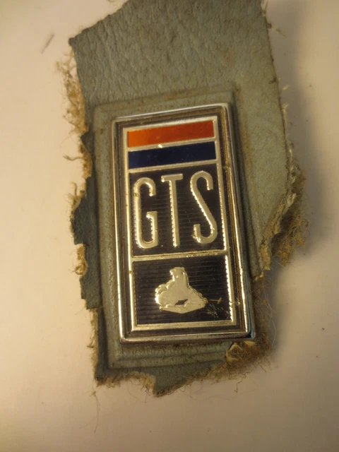 ORIGINAL HOLDEN HK HT HG Monaro GTS Seat metal car badge / emblem EUR ...