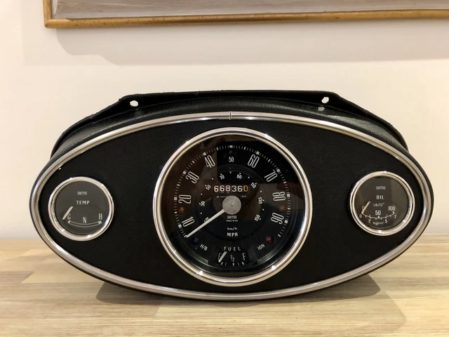 CLASSIC MINI CENTRE Binnical Speedo , Restored! , MK1 , Mk2 ,MK3, Oil ...