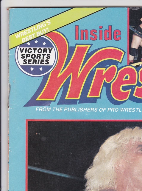 INSIDE WRESTLING MAGAZINE December 1992 Ric Flair Razor Ramon Barry ...