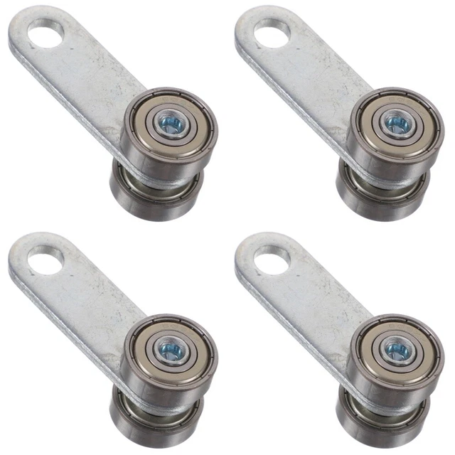 4PCS ROULEAU DE porte coulissante Assemblage de chariot à 2 roues ... 4PCS ROULEAU DE porte coulissante Assemblage de chariot à 2 roues ...