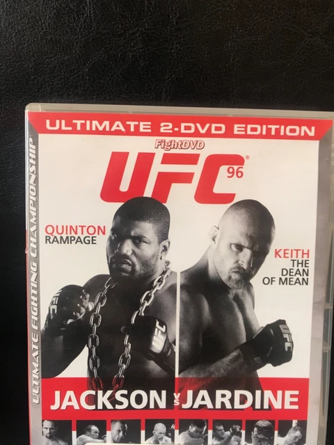 UFC 96: JACKSON vs Jardine [DVD] £11.53 - PicClick UK