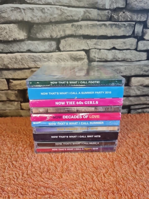 NOW THAT’S WHAT I Call Music X 10 Bundle - Original CD Albums - NEW ...