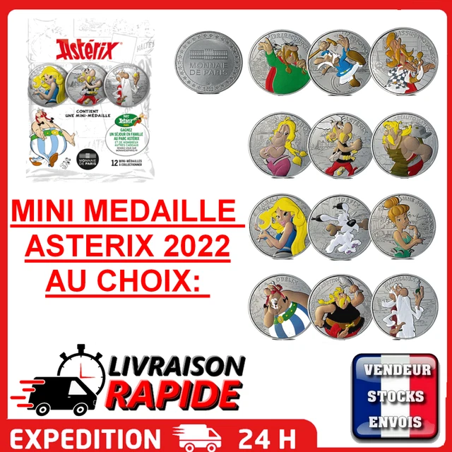 ASTERIX & OBELIX - Mini Médailles Monnaie de Paris 2022 - au CHOIX EUR ...