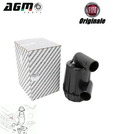 SCATOLA COMPLETA FILTRO Aria Airbox Originale Fiat Ducato Bz Ds 94-06 1342841080 EUR 117,90 ...