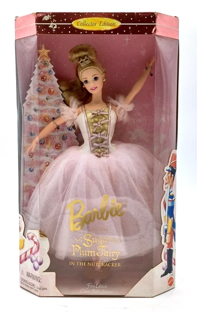 1996 BARBIE AS Sugar Plum Fairy in The Nutcracker Puppe / Mattel 17056, NrfB $125.51 - PicClick AU
