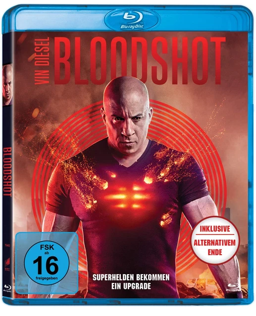 BLOODSHOT (English audio. English subtitles) (Blu-ray) Sam Heughan Vin ...