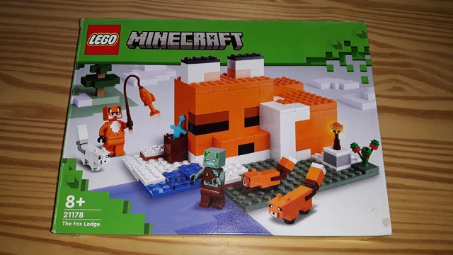 LEGO MINECRAFT LA Maison De Renard The Fox Lodge 21178 Complet 100% EUR ...