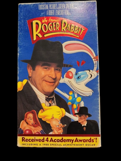 WHO FRAMED ROGER Rabbit VHS video tape, Jessica Rabbit, Robert Zemeckis ...