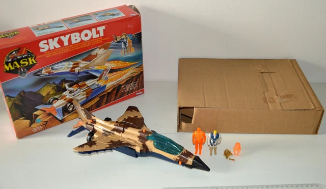 VÉHICULE JOUET MASK SKYBOLT SPLIT SECONDS M Trakker KENNER vintage 1988 ...