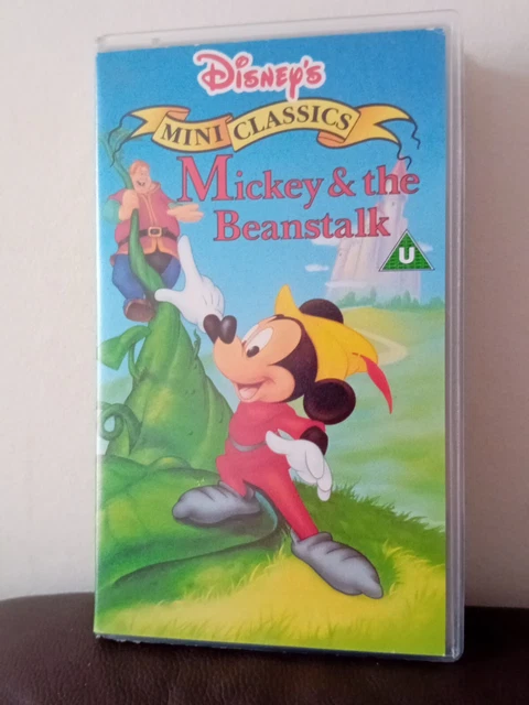 DISNEY'S MINI CLASSICS Mickey & the Beanstalk VHS Video - U - 1993 ...