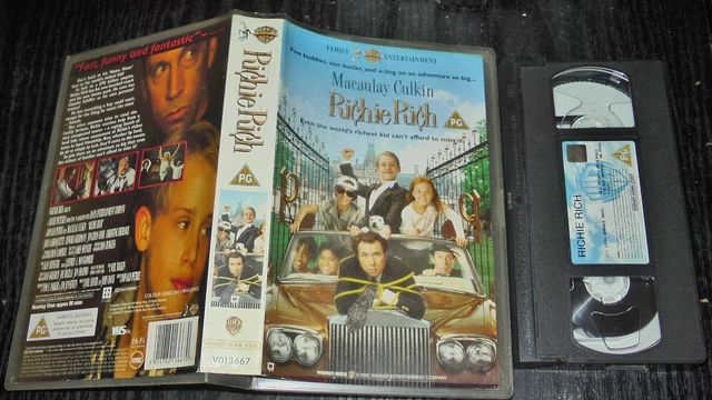 RICHIE RICH VHS Video Big Box Ex Rental Cert Warner Macaulay Culkin £4.00 - PicClick UK