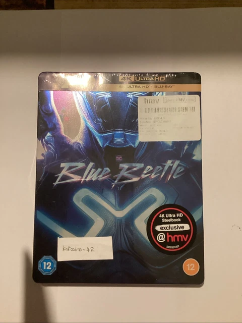BLUE BEETLE 4K UHD Blu-ray Steelbook £21.48 - PicClick UK
