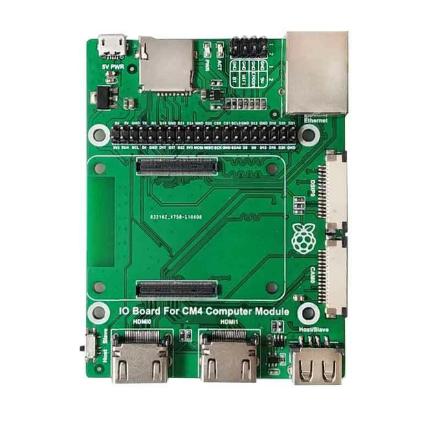 RASPBERRY PI CM4 Compute module 4 IO Expansion Board Dual HDMI IO Board ...