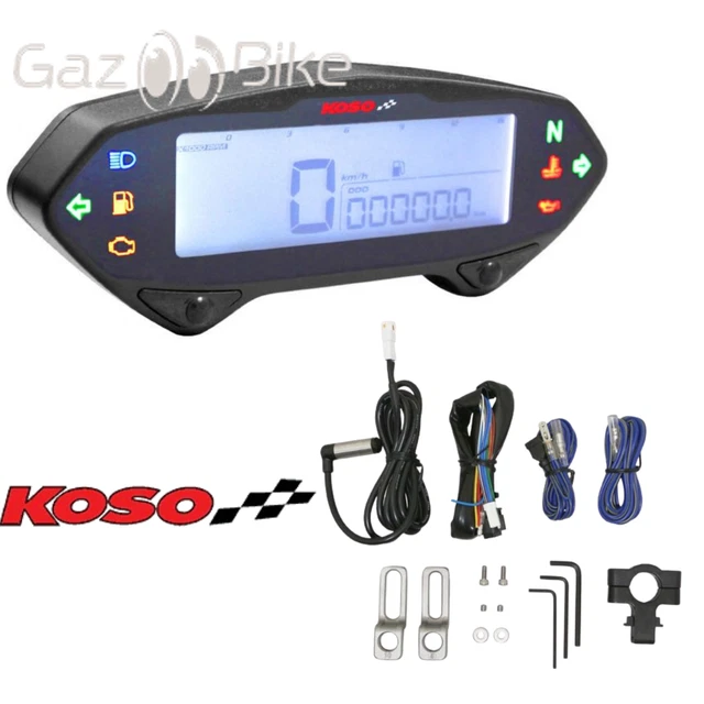 KOSO DB-01RN NUOVO contatore digitale LCD moto scooter enduro quad ...
