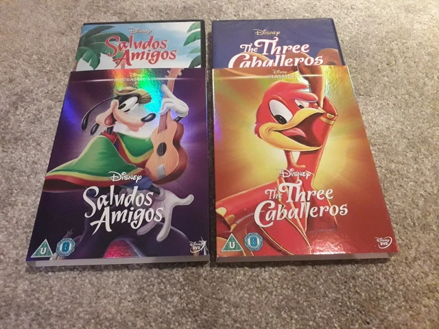 2 DISNEY DVDS SEALED WITH O RING SLEEVES NUMBERS 6 and 7 O RINGS ARE ...
