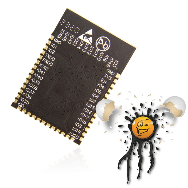 Esp32 S3 N16r8 Esp32 Wroom 8m Psram Bt50 Tasmota Arduino Espressive Python Module £677 3211