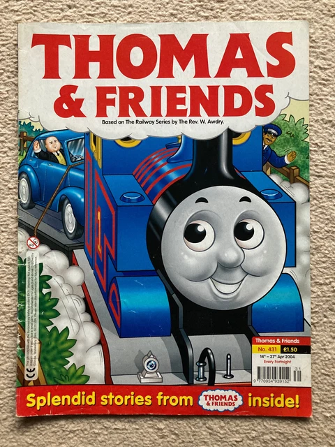 THOMAS AND FRIENDS Magazine Issue 431 From 2004 Without Poster £2.50 ...