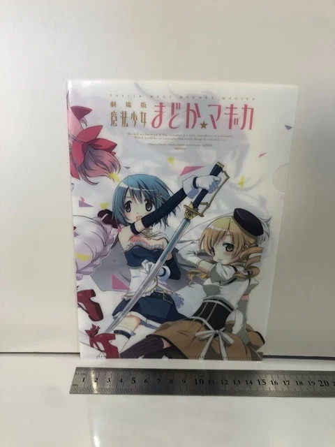 PUELLA MAGI MADOKA Magica Mami Tomoe Mini Transparent Dossier Papeterie ...