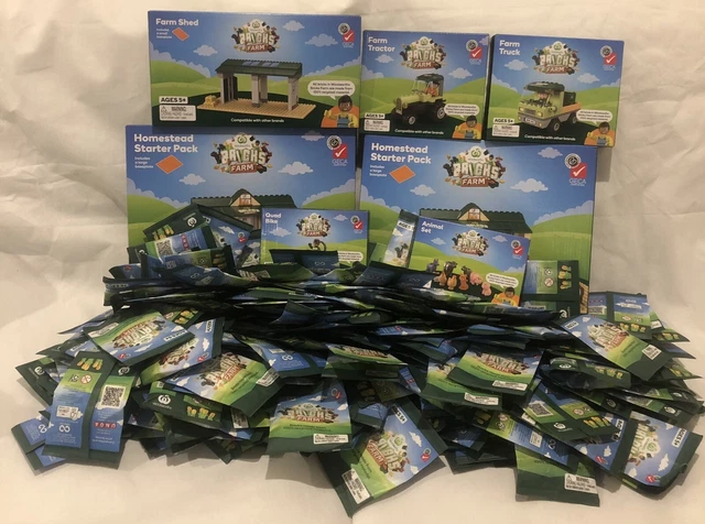 WOOLWORTHS BRICKS FARM Set 2023 full set with 190 Bricks ALL unopened ...