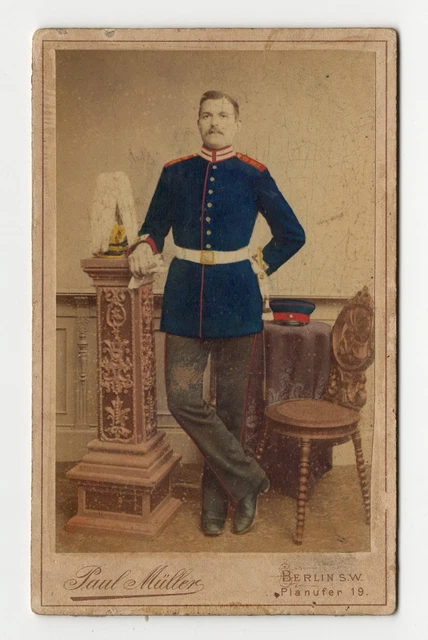 CDV FOTO SOLDAT, Kaiser Alexander Garde-Grenadier-Regiment Nr. 1 ...