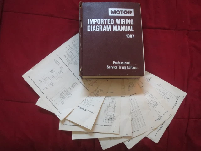 1987 CHEVROLET SPECTRUM Wiring Diagrams Schematics Set EUR 14,47 ...