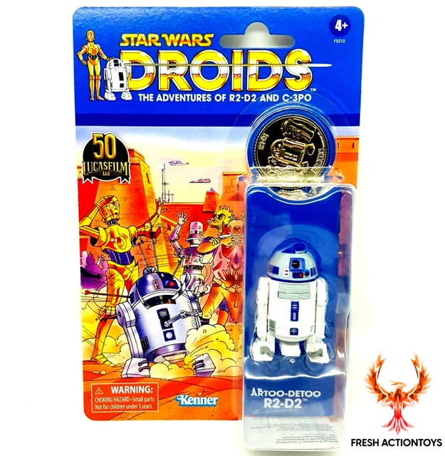 STAR WARS DROIDS - R2-D2 - The Vintage Collection 3,75" Hasbro Actionfigur EUR 1,50 - PicClick FR