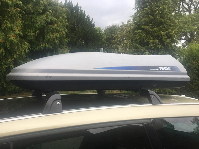 THULE ALPINE 100 Roofbox £85.00 - PicClick UK