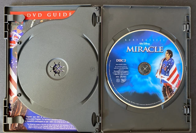 WALT DISNEY’S MIRACLE (DVD, 2004, 2-Disc Set, Widescreen Edition) Pre ...