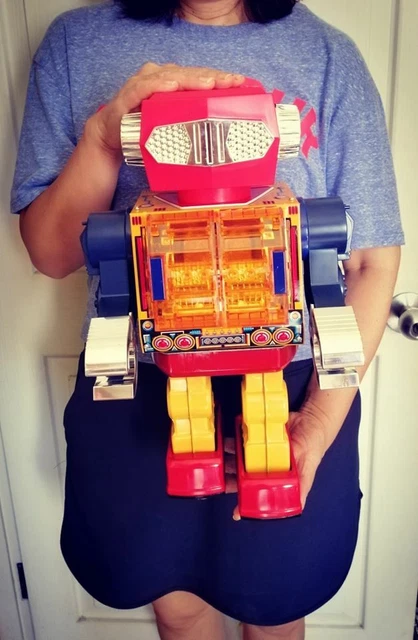 RARE HORIKAWA SH Robot Super Giant Rotate-O-Matic Space Tin Toys ...