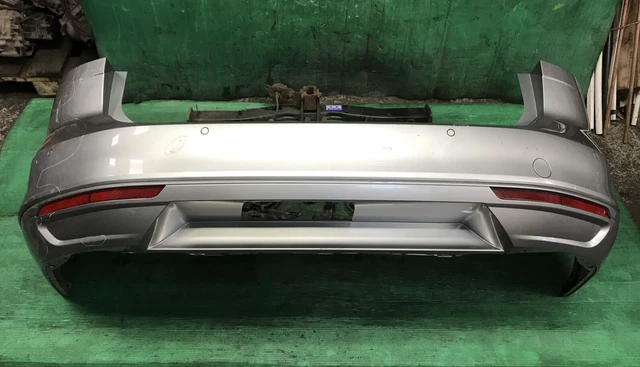 VW PASSAT B8 Estate Rear Bumper Tungsten Silver Lb7W + Mounts 2014-2019 ...