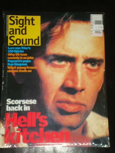 SIGHT AND SOUND magazine 1999, Nicolas Cage, Lars von Trier, Bjork ...