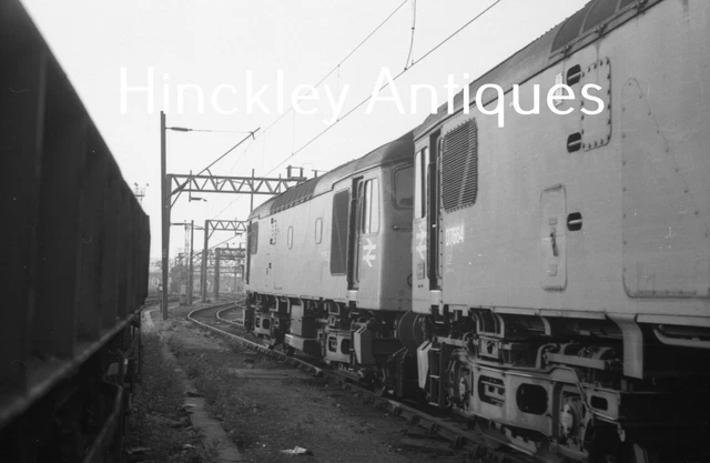 35MM NEGATIVE BRITISH Rail Diesel Loco Class 25 No D7662 D7664 at ...