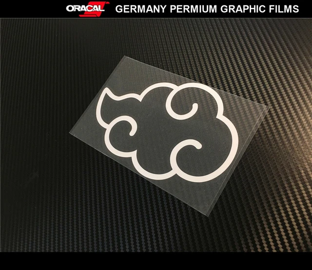 NARUTO THE AKATSUKI Cloud Symbol JDM Laptop , Car Decal Sticker £4.51 ...