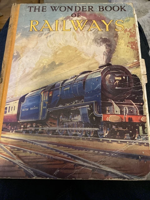 THE WONDER BOOK of Railways - Ward, Lock & Co Vintage Annual Story ...