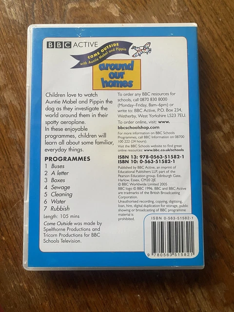 BBC ACTIVE COME Outside DVD With Auntie Mabel & Pippin Around Our Homes ...