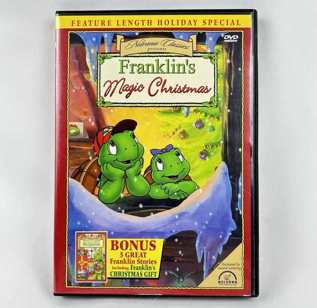 FRANKLIN'S MAGIC CHRISTMAS DVD Nelvana Classics Kids Animated Holiday ...