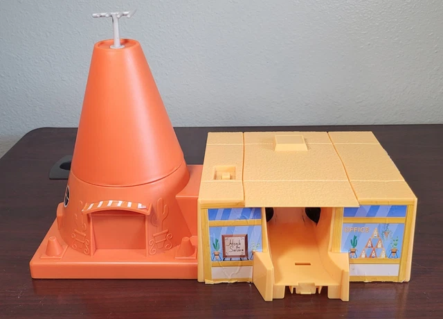 DISNEY PIXAR CARS Race Around Radiator Springs Cozy Cone Launcher ...