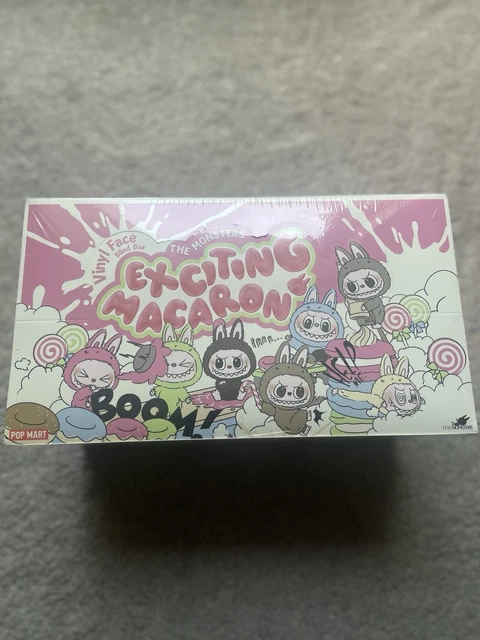 POP MART LABUBU The Monsters Exciting Macaron Plush Box Full Set ...